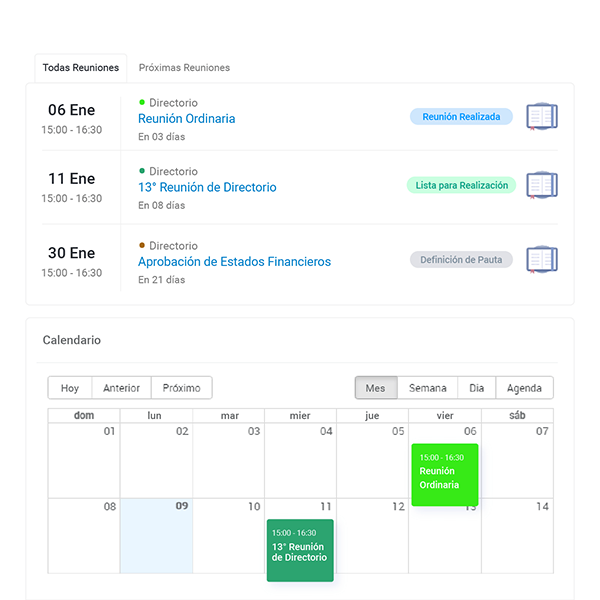 Crea y convoca reuniones instantáneamente